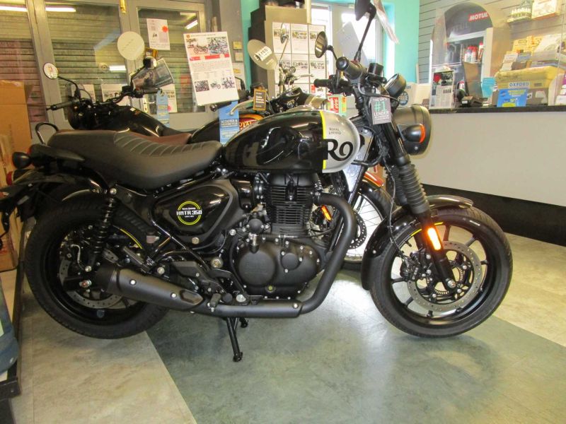 New Royal Enfield HUNTER 350 E5 REBEL BLACK - P&D Motorcycles